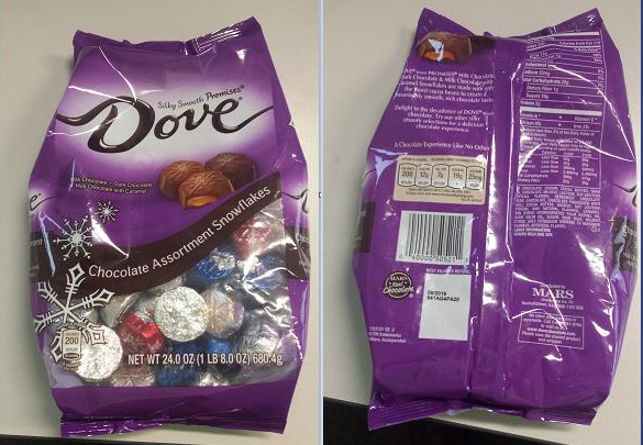 Mars Chocolate recalls DOVE® Chocolate Assortment Snowflakes — Northern ...