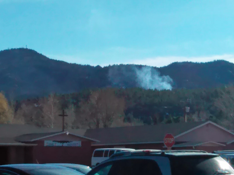Information wanted regarding Clover fire on Williams Ranger District ...